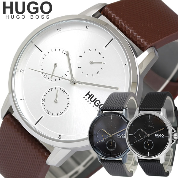 【楽天市場】【送料無料】ヒューゴボス HUGO BOSS 腕時計 メンズ クォーツ ブラック ブラウン ダークネイビー ブランド ウォッチ ...