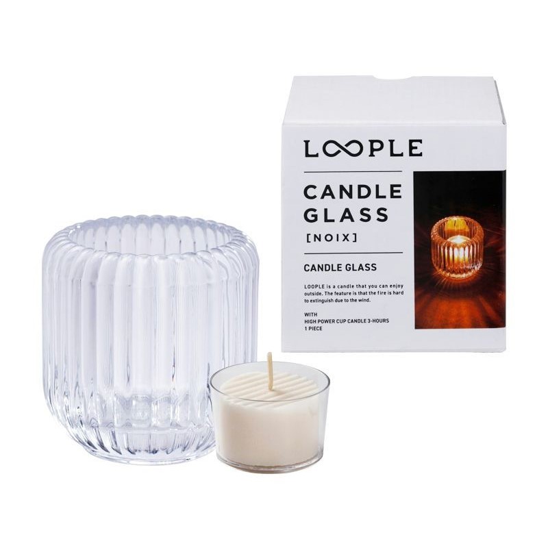 【楽天市場】ペガサスキャンドル キャンドルグラス「ノワ」 06664000：キャンプリンク楽天市場店