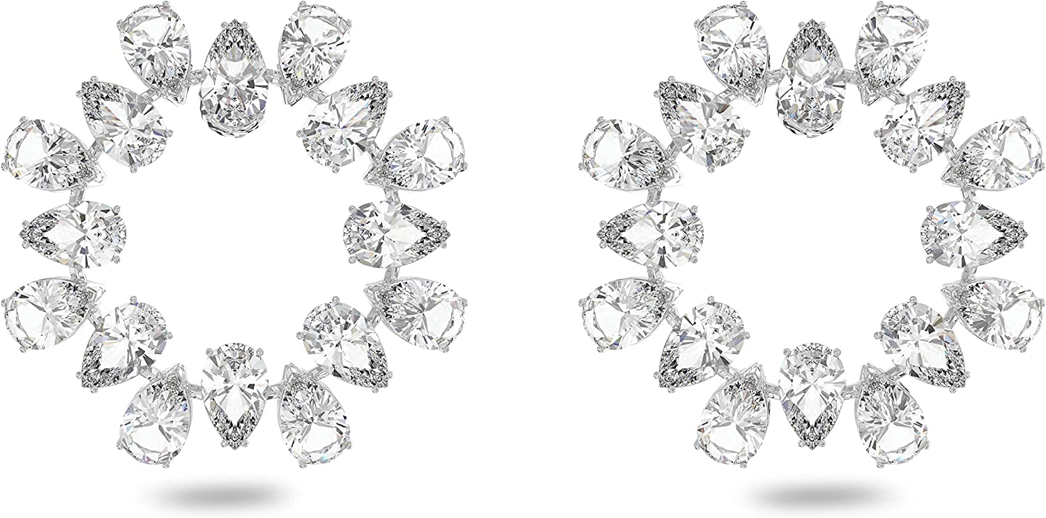 【楽天市場】スワロフスキー ピアス レディース シルバー シンプル Millenia フープピアス SWAROVSKI 5601509 ...
