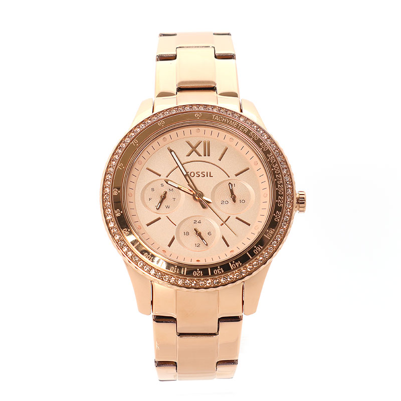 【楽天市場】フォッシル 腕時計 レディース STELLA SPORT ローズゴールド GOLD ES5106 FOSSIL：カナリア楽天市場店