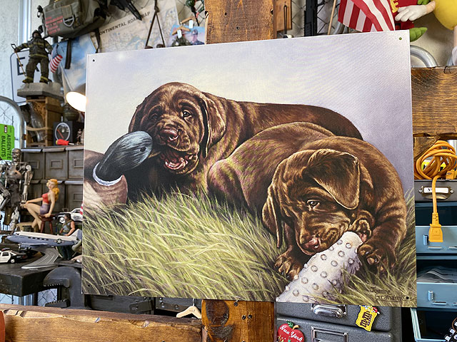 【楽天市場】ラブラドールレトリバー ブリキ看板 （Demolition Crew）：アメリカ雑貨通販キャンディタワー