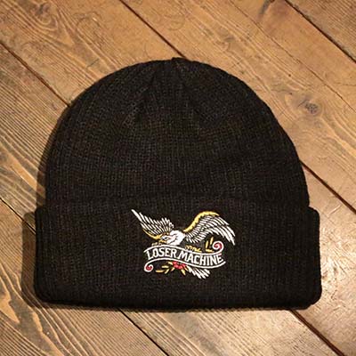 【楽天市場】LOSER MACHINE(ルーザーマシーン) "GLORY BOUND" BEANIE ニットキャップ BLACK：Cannon ...