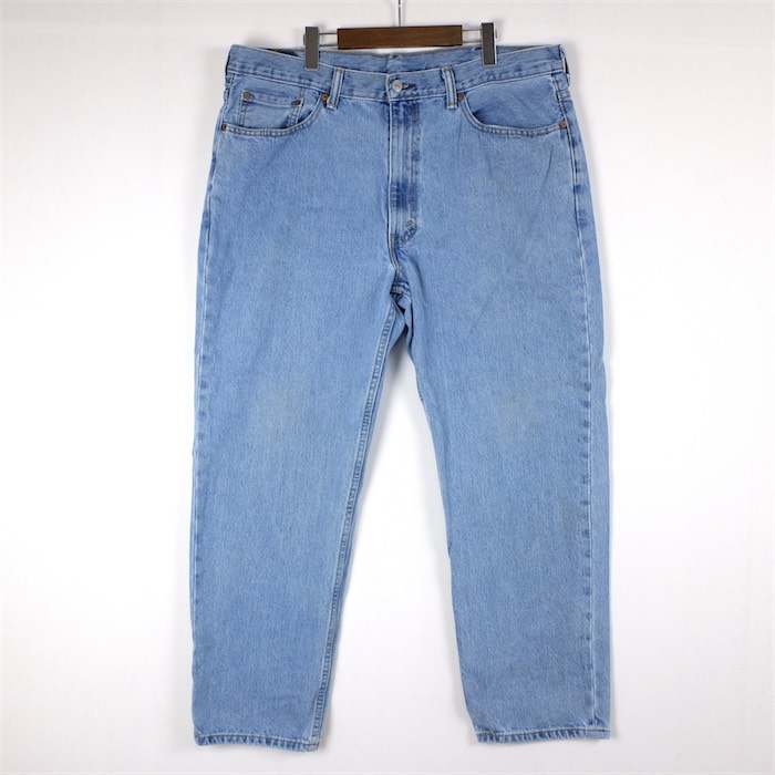 【楽天市場】大きいサイズ メンズW40 リーバイス 550 RELAXED FIT デニムパンツ リラックステーパードストレート ブルー 実寸 ...
