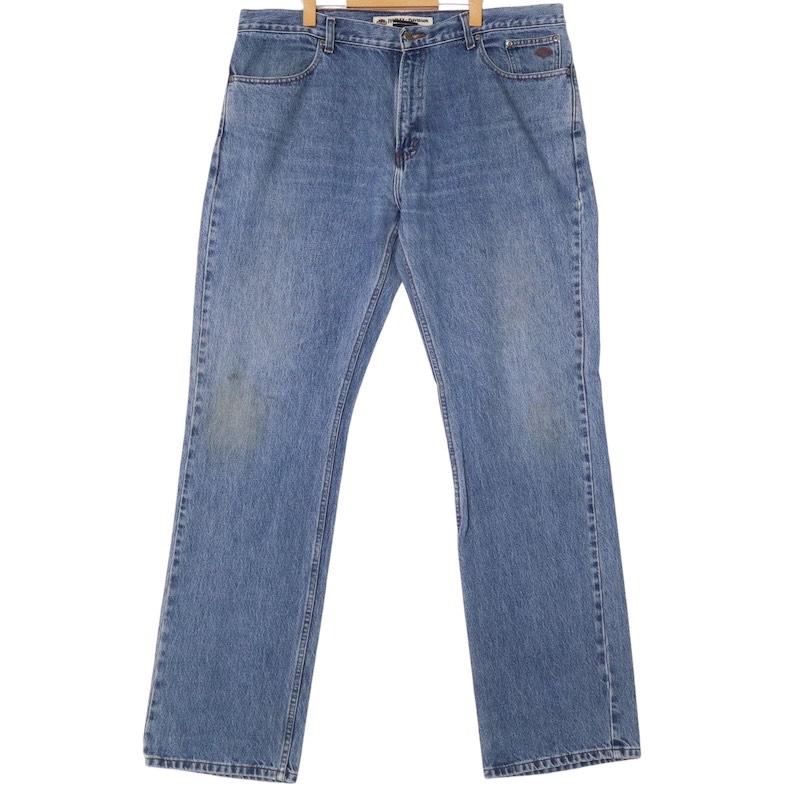 【楽天市場】大きいサイズ メンズW40/L36インチ ハーレーダビットソン HURLEY-DAVIDSON デニムパンツ バギーパンツ Gパン ...
