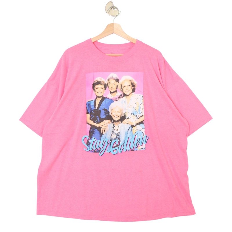 【楽天市場】大きいサイズ メンズUS-2XLサイズ The Golden Girls クルーネック半袖プリントTシャツ Stay Golden ...