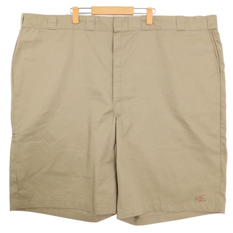 【楽天市場】大きいサイズ メンズW56サイズ ディッキーズ Dickies 42283KH T/Cツイル ワークショーツ ワークパンツ ショートパンツ 実寸ウエスト144cm ベージュ系 pc ...