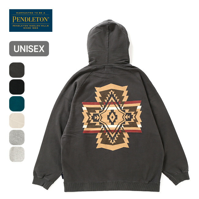 【楽天市場】【GWまとめ買いｸｰﾎﾟﾝ】ペンドルトン バックプリントスウェットフーディー ユニセックス PENDLETON メンズ レディース 3475-3007 パーカー フーディー ...