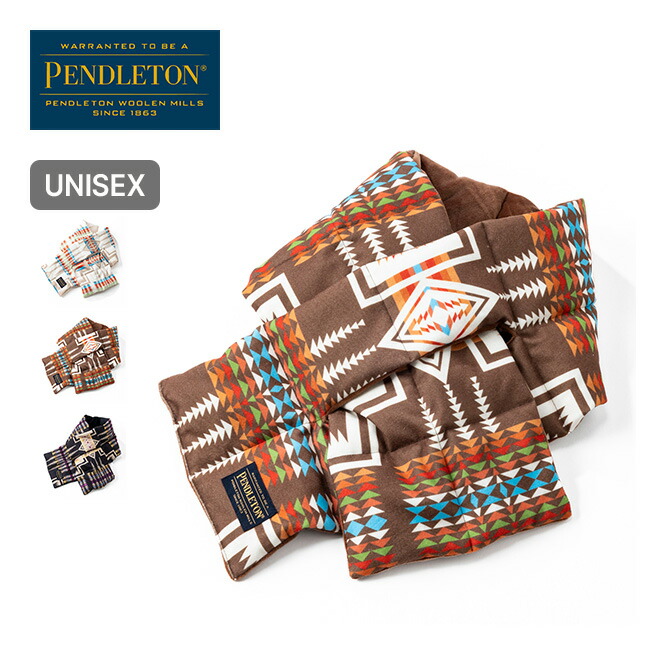 【楽天市場】ペンドルトン UCダウンマフラー PENDLETON UC Down Muffler メンズ レディース ユニセックス 19807330 ストール マフラー キルティング フリース ...