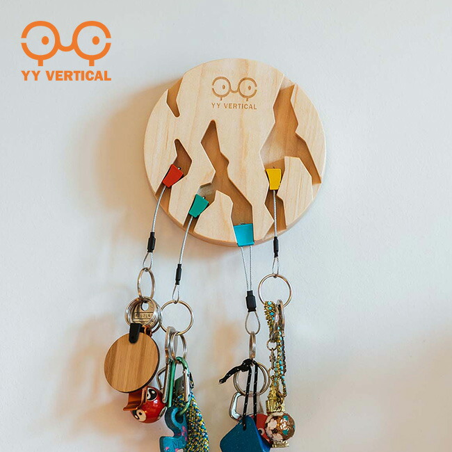 【楽天市場】ワイワイバーティカル キーホルダーサークル YY VERTICAL Key Holder Circle キーハンガー キーフック ...