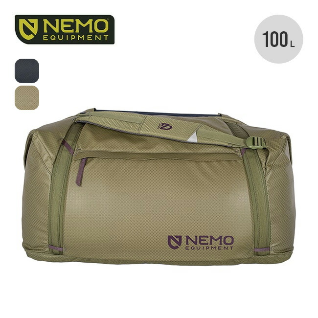 【楽天市場】ニーモイクイップメント ダブルホール 100L NEMO NM-DBH-100 バッグ ボストンバッグ ダッフルバッグ トートバッグ バックパック ショルダーバッグ リュック ...