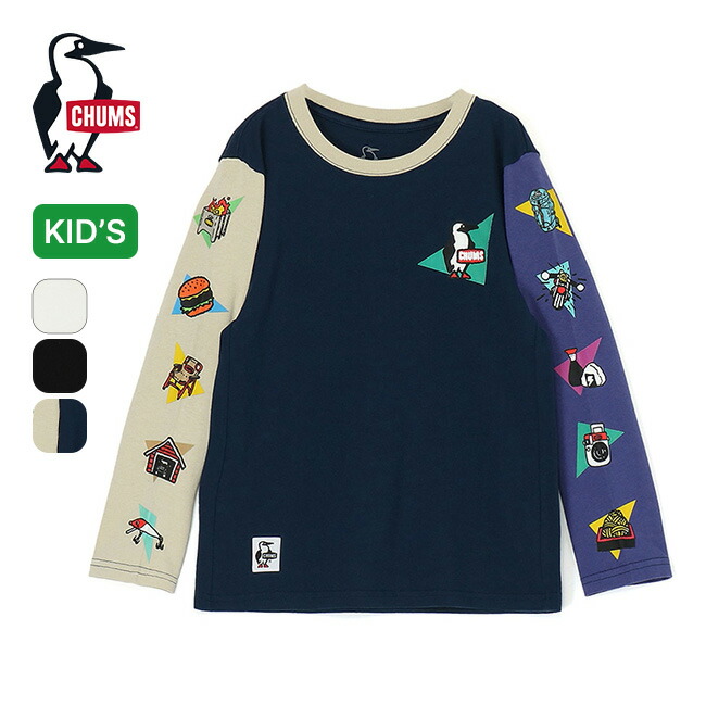 【楽天市場】【SALE 30%OFF】チャムス かせきさいだぁ アラカルト L/S Tシャツ【キッズ】 CHUMS かせきさいだぁ A la carte L/S T-Shirt 子供 ユース ...