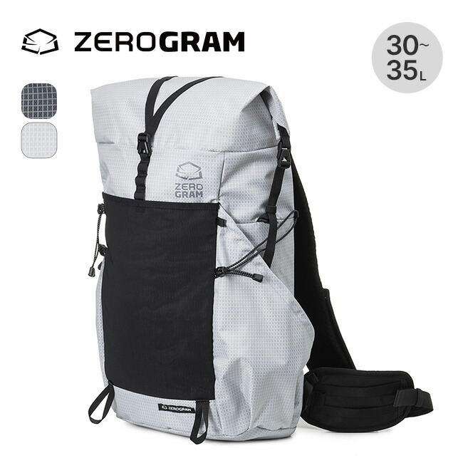【楽天市場】ゼログラム ランディLT30 ZEROGRAM Lundy LT 30 リュック バッグ ロールトップ 30L 35L 軽量 UL ...