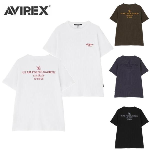【楽天市場】AVIREX 「US AIR FORCE ACADEMY」ミニワッフル半袖TシャツSHORT SLEEVE MINI WAFFLE T-SHIRT 7835134021アビレックス ...
