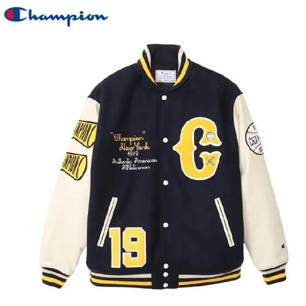 【楽天市場】セールChampion 24FWヴァーシティジャケット(スタジャン) C3-A610 チャンピオン：cansasキャンサス