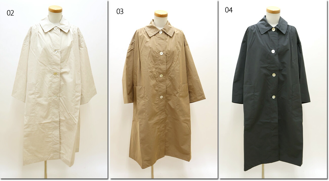 【楽天市場】 OUVERT 【ウーヴェル】 Pe/N割織タフタヴィンテージタンブラー撥水加工 ギャザーコート 2510003：CANSASS ...