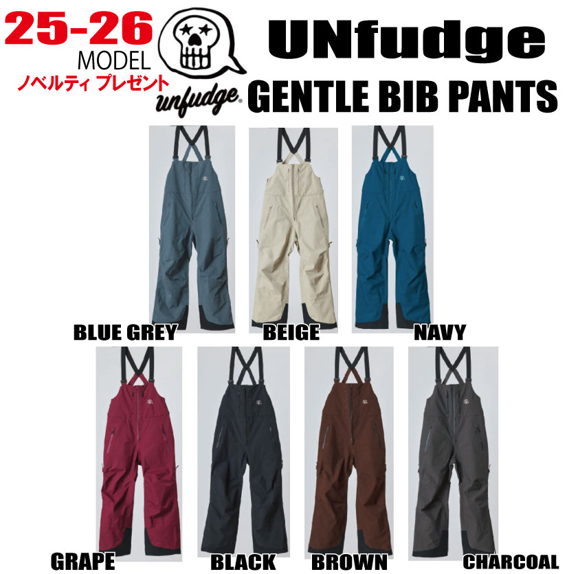 【楽天市場】早期予約商★2025-2026★unfudge（アンファッジ）GENTLE BIB PANTS(ジェントル ビブ パンツ)：CAPCELL