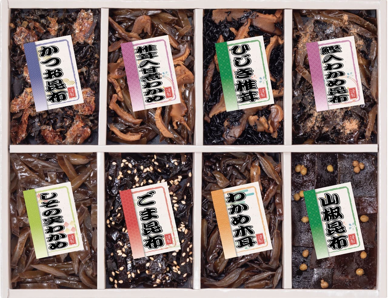 【楽天市場】40%OFF 廣川昆布 御昆布 佃煮8品 詰め合わせ （KA‐30） 200-35 詰め合わせ 昆布 佃煮 山の幸 海の幸 内祝い お祝い 出産祝い 結婚祝い お供え 粗供養 満 ...