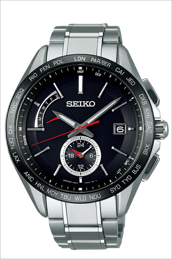 【楽天市場】SEIKO 腕時計 セイコー 時計 ブライツ BRIGHTZ メンズ ブラック SAGA241 [ 正規品 ビジネス スーツ ...