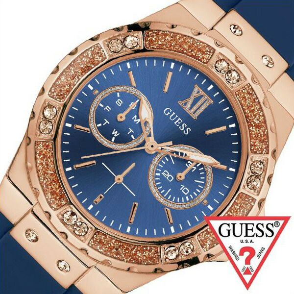 【楽天市場】時計 シリコン レディース ゲス腕時計 GUESS時計 GUESS 腕時計 ゲス ライムライト LIMELIGHT 彼女 ブルー ...