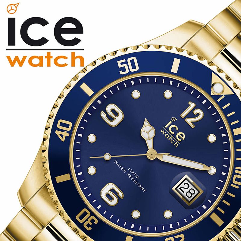 【楽天市場】アイスウォッチ腕時計 ICEWATCH時計 ICE WATCH 腕時計 アイス ウォッチ 時計 アイススティール ゴールドブルー ...