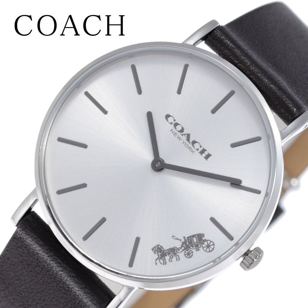 【楽天市場】コーチ腕時計 COACH時計 COACH 腕時計 コーチ 時計 ペリー PERRY レディース ホワイト シルバー CO ...