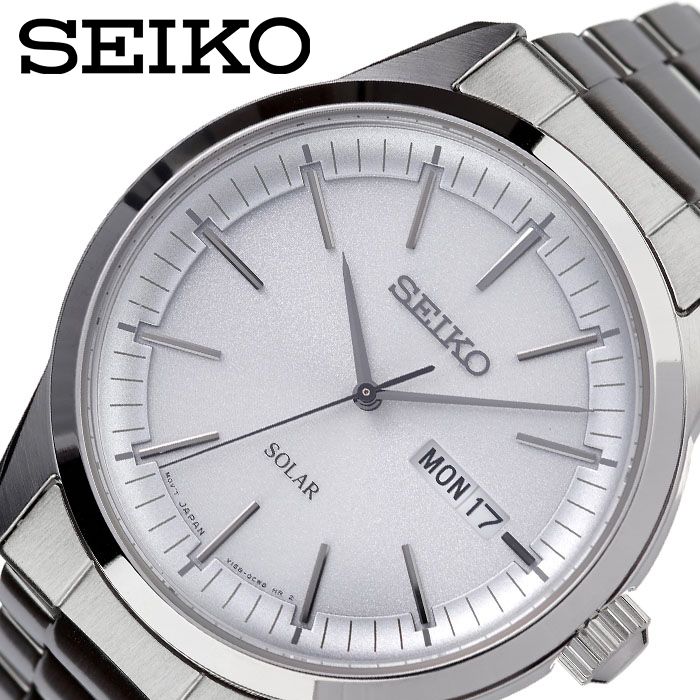 【楽天市場】セイコー腕時計 SEIKO時計 SEIKO 腕時計 セイコー 時計 メンズ ホワイト SEIKOW-SNE523P1 [ 人気 ...