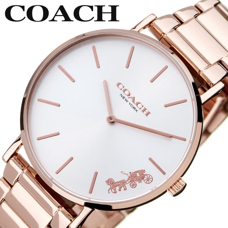 【楽天市場】コーチ 腕時計 COACH 時計 ペリー PERRY レディース14503576 女性 シルバー カワイイ きれいめ 大人 デート ...