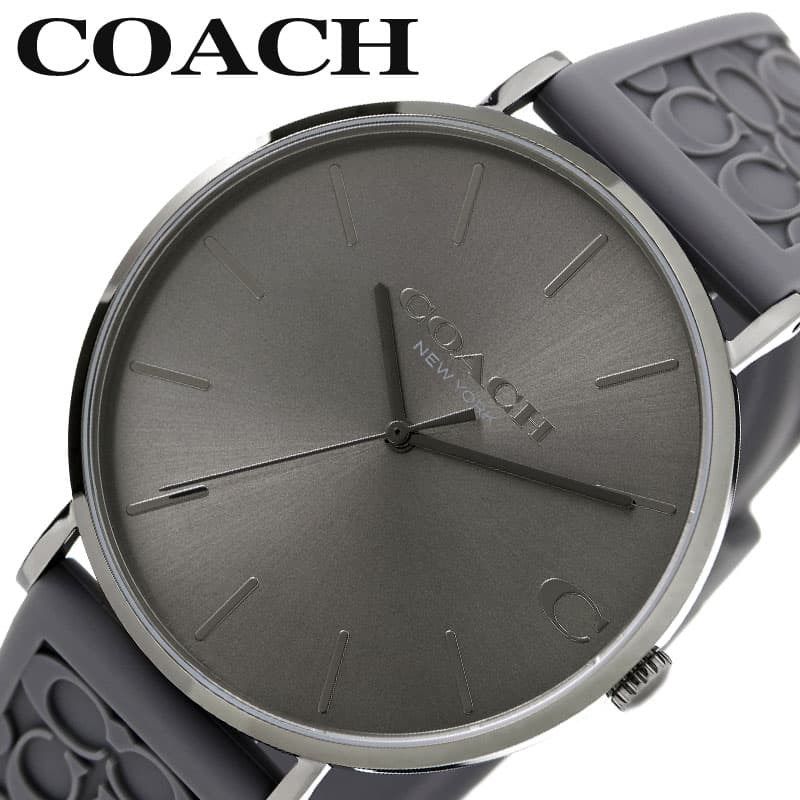 【楽天市場】コーチ 腕時計 COACH 時計 チャールズ Charles メンズ CO-14602635 男性 シルバーグレー グレー ...