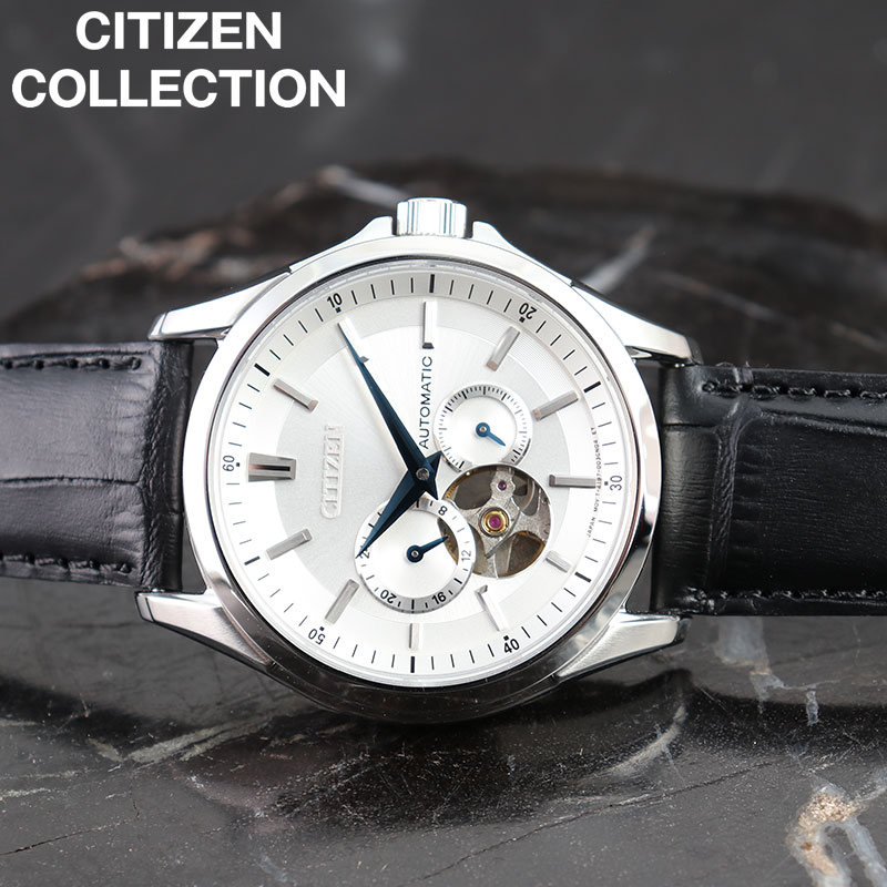 【楽天市場】シチズン 腕時計 CITIZEN 時計 シチズンコレクション CITIZEN COLLECTION メンズ NP1011-08A 男性 ホワイト ブラック 機械式 自動巻き 人気 ...