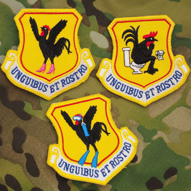 【楽天市場】Military Patch（ミリタリーパッチ）18th Wing 第18航空団 ジョークパッチ カラー [3種]：CAPTAIN ...