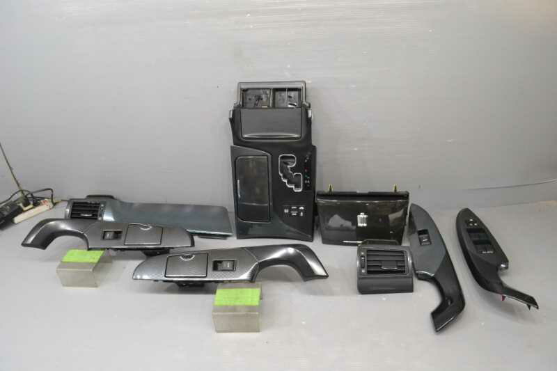 【楽天市場】クラウン ハイブリッド 前期(GWS204) 純正 破損無 取付OK 動作保証 インテリアパネル 8点 セット / 84040 ...