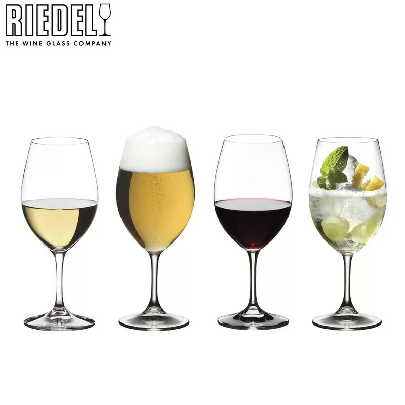 【楽天市場】【店内P2倍！期間限定】【 RIEDEL 】 リーデル@ホーム グラス 4個セット 34147カジュアル 日常使い 普段使い セット おしゃれ コップ パーティー ワイン ビール ...
