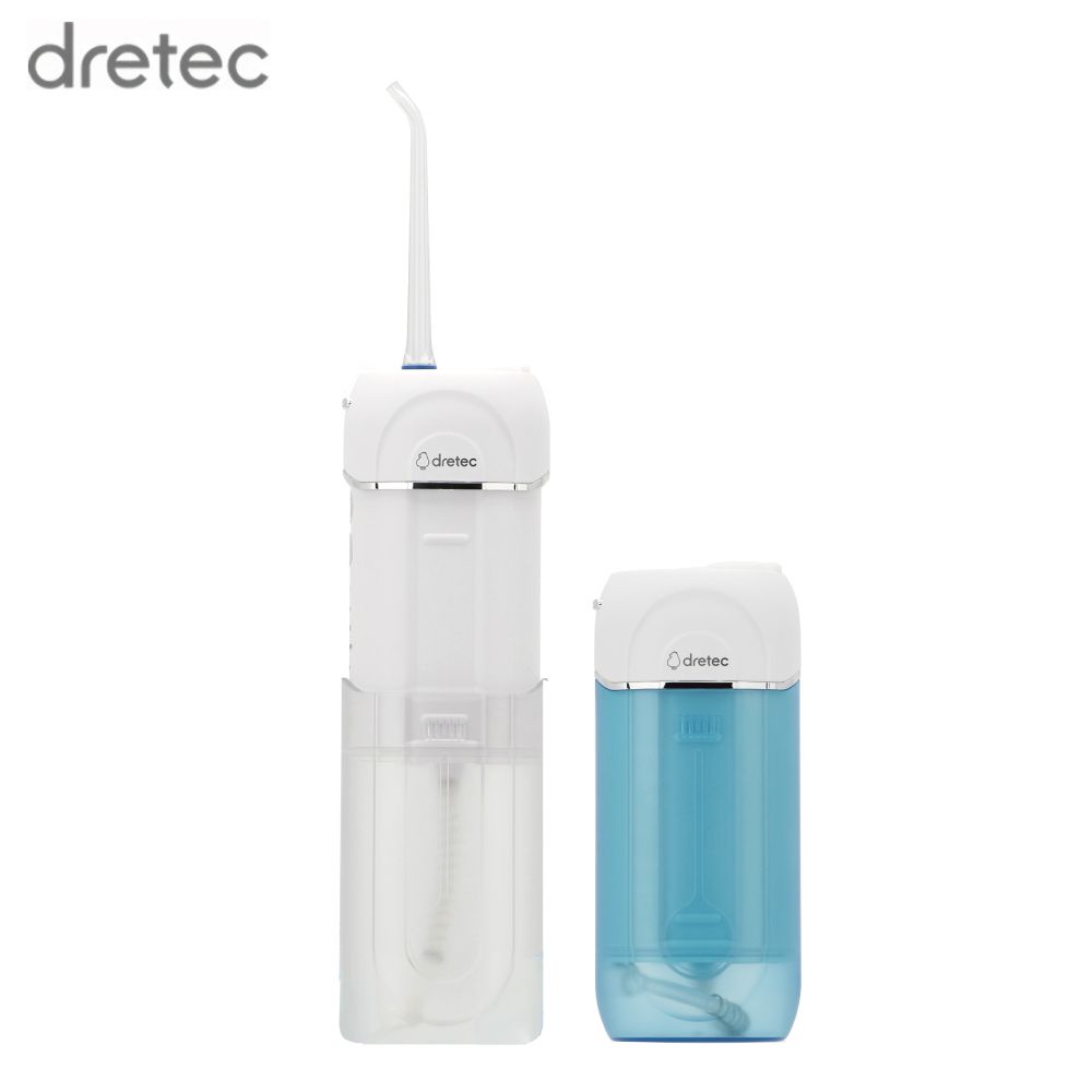 【楽天市場】dretec口腔洗浄器 ジェットクリーン ポータブル ブルー FS-101BL | 口腔洗浄器 マウスウォッシャー フロス 歯垢除去 口腔ケア 歯間ケア 防水 旅行 オフィス ...