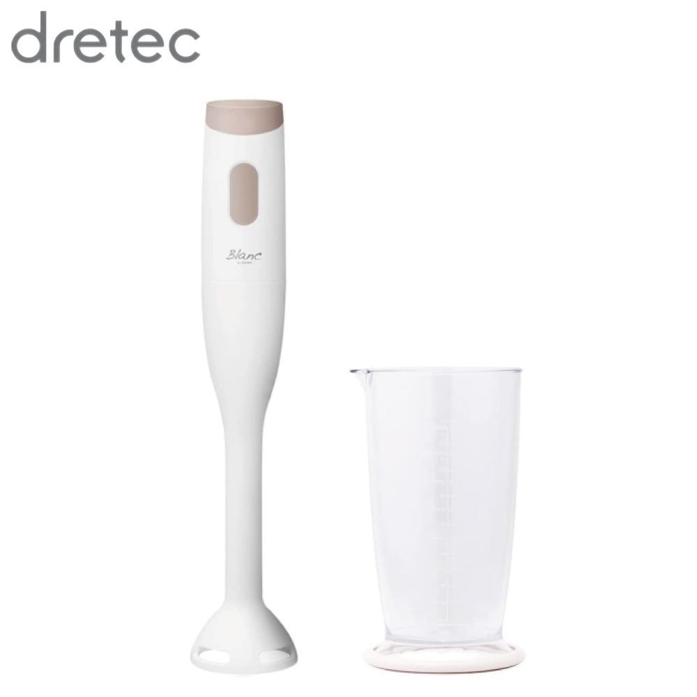 【楽天市場】dretec ハンドブレンダー ホワイト HM-805WT：キャラッツ楽天市場店