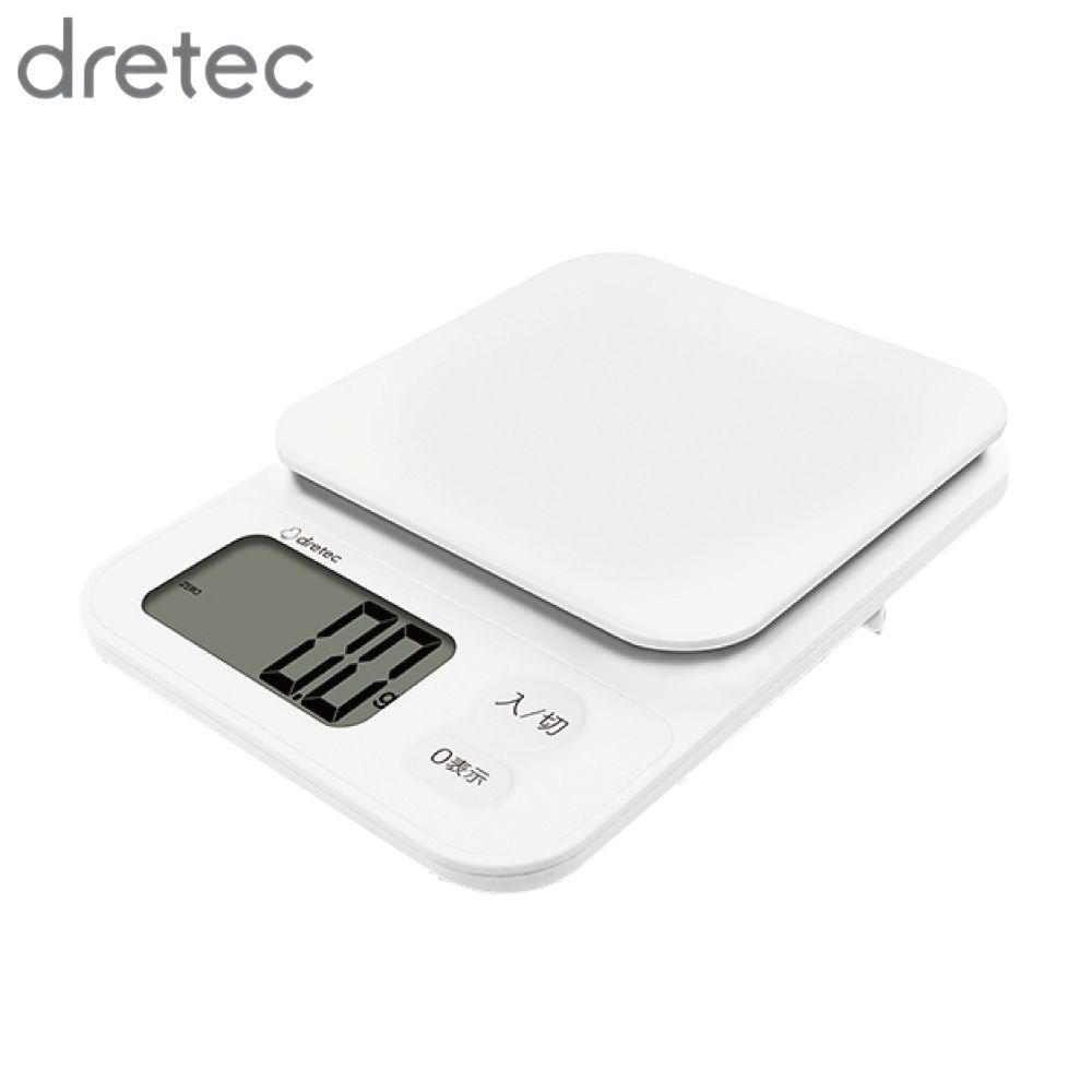 【楽天市場】dretec キッチンスケール ブランジェ 1kg ホワイト KS-629WT | デジタルスケール 計量器 測り 計り 量り デジタル 家庭 オフィス 薄型 オートパワーオフ機能 ...