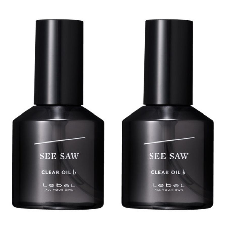 【楽天市場】ルベル シーソー クリアオイル フラット 80ml 2個セット 洗い流さないトリートメント アウトバス ヘアオイル SEE/SAW：カーバンクルー商店