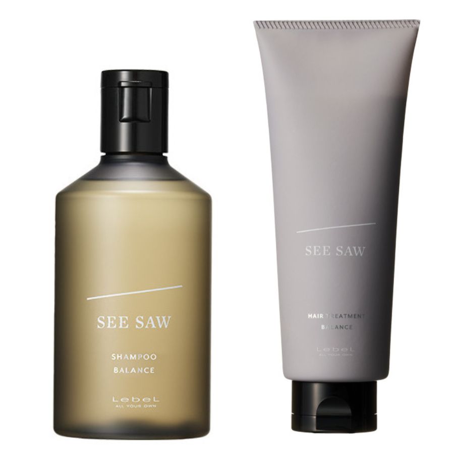 【楽天市場】ルベル シーソー ヘア&スキャルプ バランス シャンプー B 250ml+ トリートメント B 200ml サロン専売品 SEE/SAW：カーバンクルー商店
