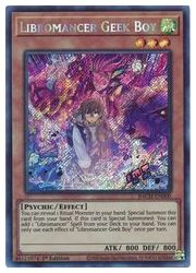 【楽天市場】【遊戯王 英語版】Libromancer Geek Boy(S)(1st) シークレットレア：カードマックス秋葉原 楽天市場店