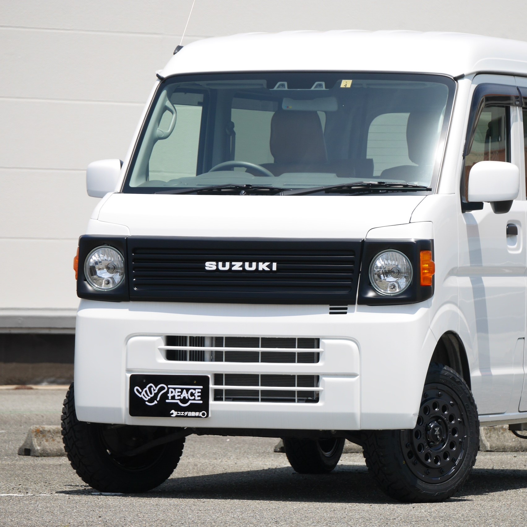 【楽天市場】エブリイ EVERY エブリィバン エブリィワゴン DA17 丸目キット 丸目 オリジナル カスタムパーツ エアロパーツ 未塗装 ...