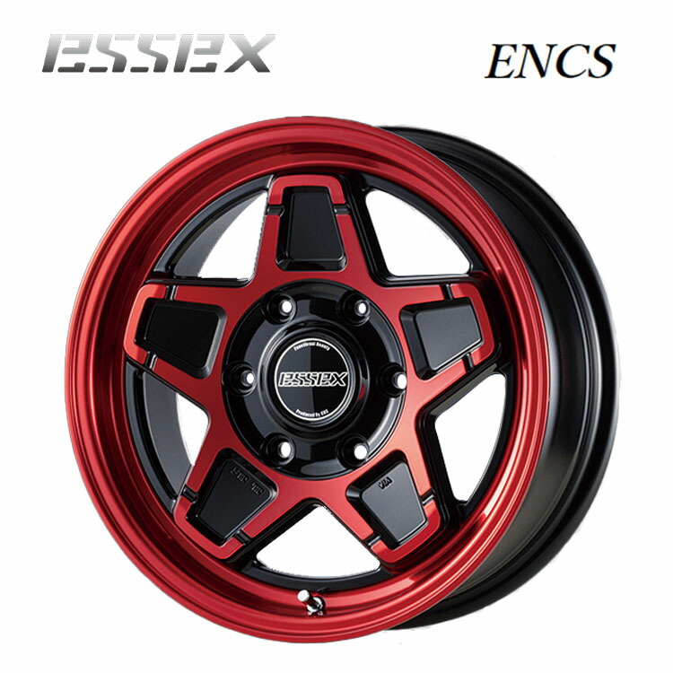 【楽天市場】送料無料 エセックス Type ENCS 6.5J-16 +38 6H-139.7 ESSEX Type ENCS (16インチ ...