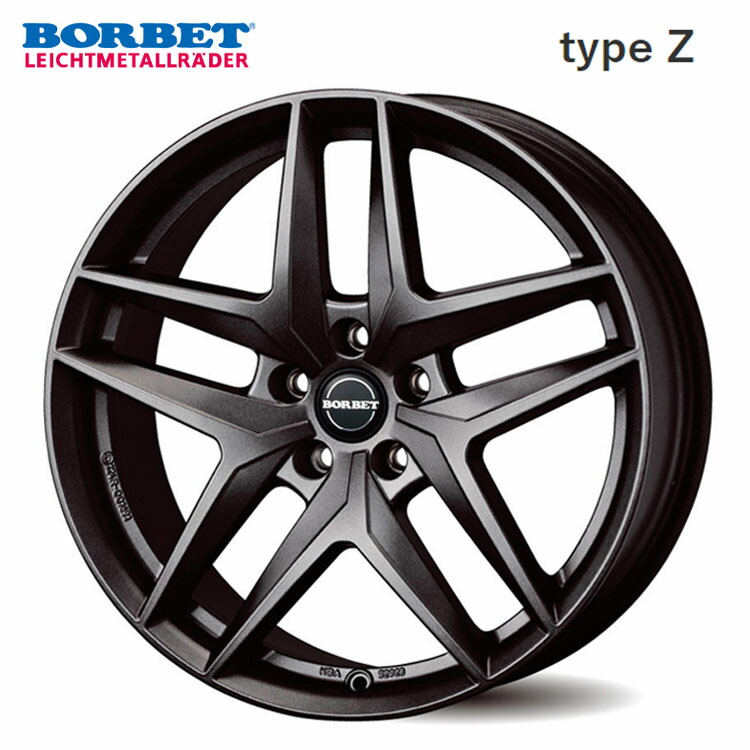 【楽天市場】ティー・エー・エス ボルベット type Z 7.5J-18 +49 5H-112 BORBET type Z (18インチ ...