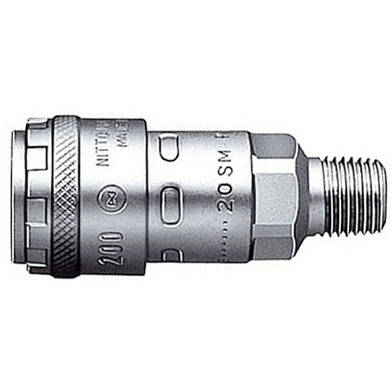 【楽天市場】NITTO KOHKI 日東工器 ワンタッチカプラ 1/4 ソケット 200-20SM 送料無料：CARPARTS TRIADIC
