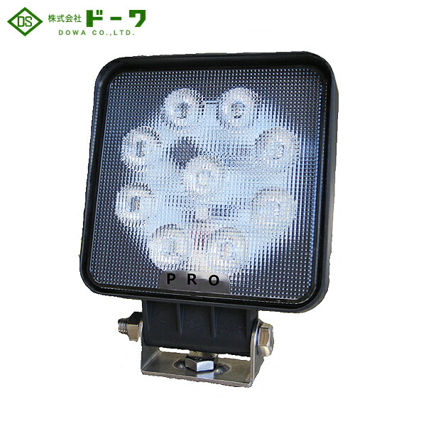 【楽天市場】DOWA ドーワ LED 角型 ワークランプ PRO 12V/24V/48V対応 P-8033：Car Parts TSC