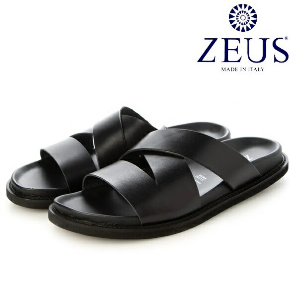 【楽天市場】ゼウス ZEUS クロスストラップ コンフォート レザー サンダル メンズ カジュアル デイリー 24SS 春夏：Carre 楽天市場店
