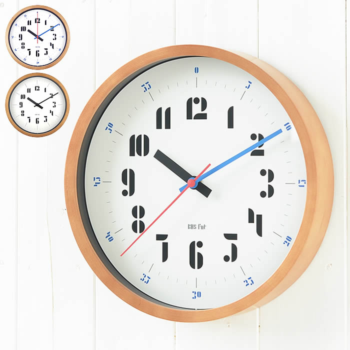 【楽天市場】掛け時計 バウハウス ウォールクロック BAUHAUS Fonts Wall Clock Joschmi ヨースト・シュミット ...