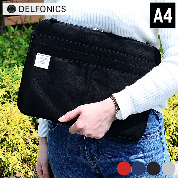 【楽天市場】インナーキャリング A4 パソコンケース ノートPC ケース キャンバス DELFONICS デルフォニックス 13インチまでのPC/タブレット収納可 MacBook Pro PC ...