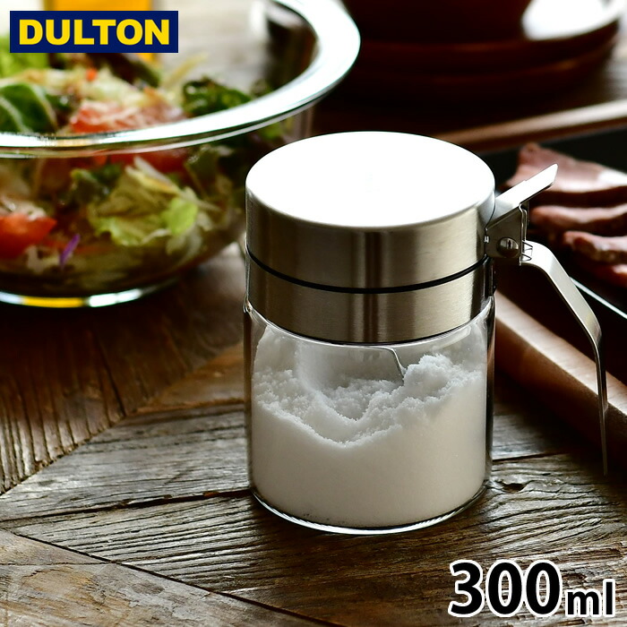 【楽天市場】ダルトン DULTON スパイスジャー ウィズ スプーン 300ml スパイス 容器 スパイスボトル 保存容器 調味料入れ おしゃれ 塩 コショウ 砂糖 キッチン ステンレス ワン ...