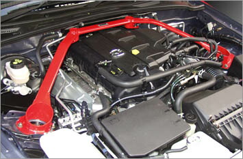 【楽天市場】オートエグゼ ストラットタワーバー ロードスター/ROADSTER/NCEC/フロント【MNC400A】AutoExe：カルースオートパーツ