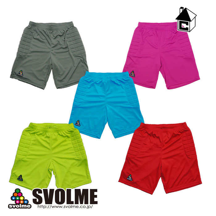 【楽天市場】【 SALE55%OFF 】svolme【スボルメ】GKハーフパンツ〈セール 割引 フットサル・サッカー・プラクティスパンツ/24S 〉121-54262：フットサルショップ ...