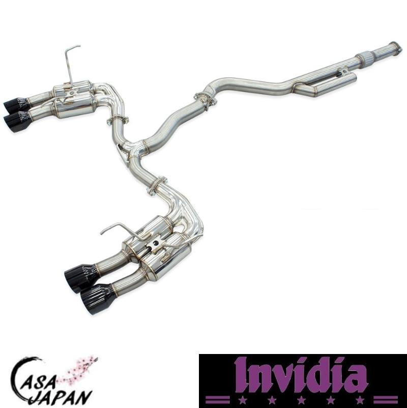 【楽天市場】INVIDIA スバル WRX S4 VB VBH 2.4L FA24F 2022年~ キャットバック マフラー エキゾースト ...